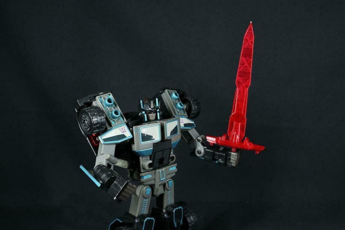 3D file Sword of Fury for Transformers Robots in Disguise Scourge・3D ...