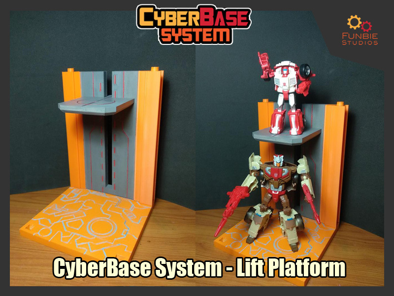 3D file [CyberBase System] Lift Platform 🤖・Design to download and 3D ...