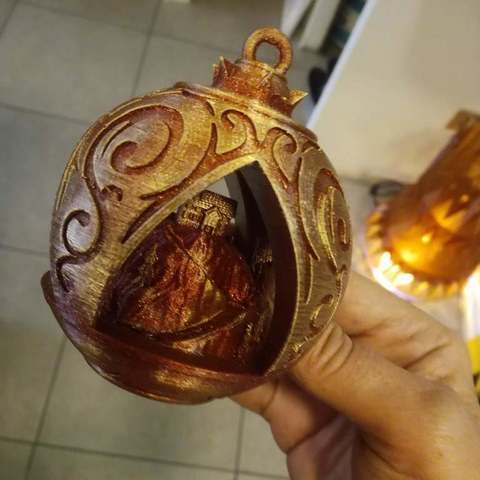 Descargar archivo STL gratis Ornamento de Navidad - SIN SOPORTES ...