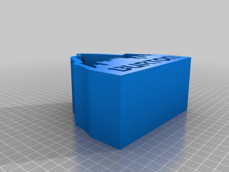 Free STL file Logo burton 🏂・3D printable design to download・Cults