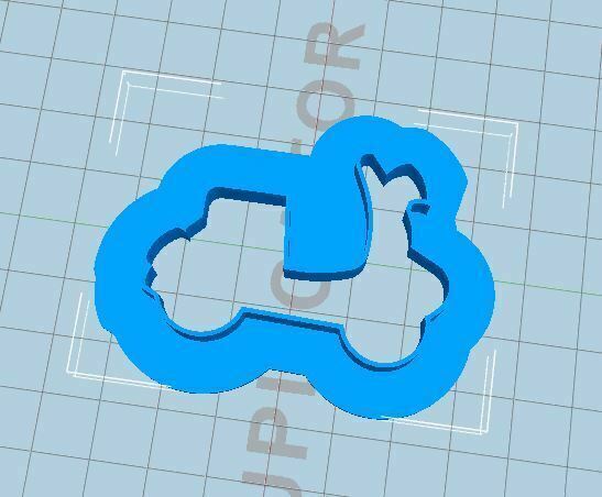 Free STL file Solex moto cookie cuter・3D print object to download・Cults