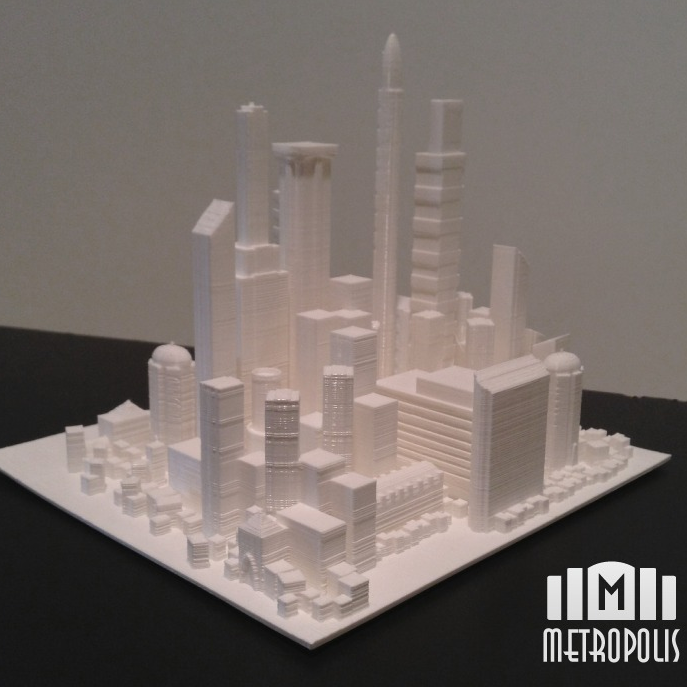 Free STL file Metropolis 👤・3D printable object to download・Cults