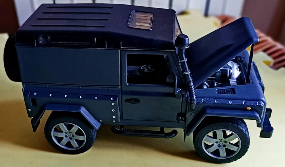 OBJ file Bruder khan defender kit・3D printer model to download・Cults