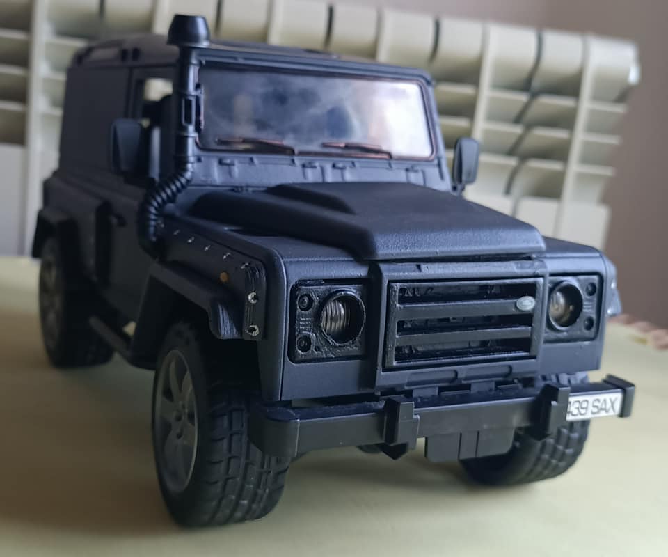 OBJ file Bruder khan defender kit・3D printer model to download・Cults