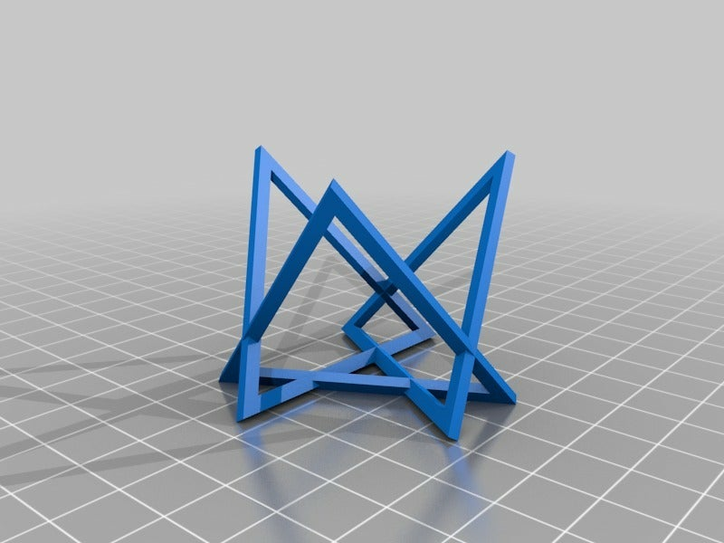 Fichier STL gratuit Expérience sur le modèle de triangle d'OpenSCAD ...
