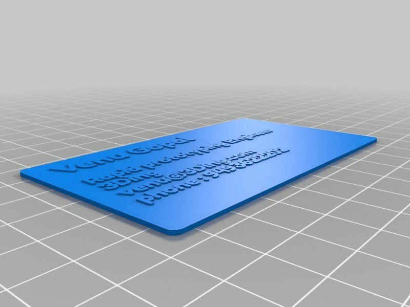 Free STL file CARD・3D print design to download・Cults