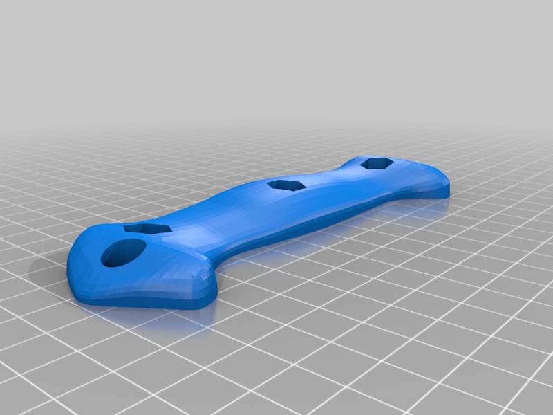 Бесплатный STL файл рукоятка kabar becker bk2・Шаблон для 3D-печати для ...