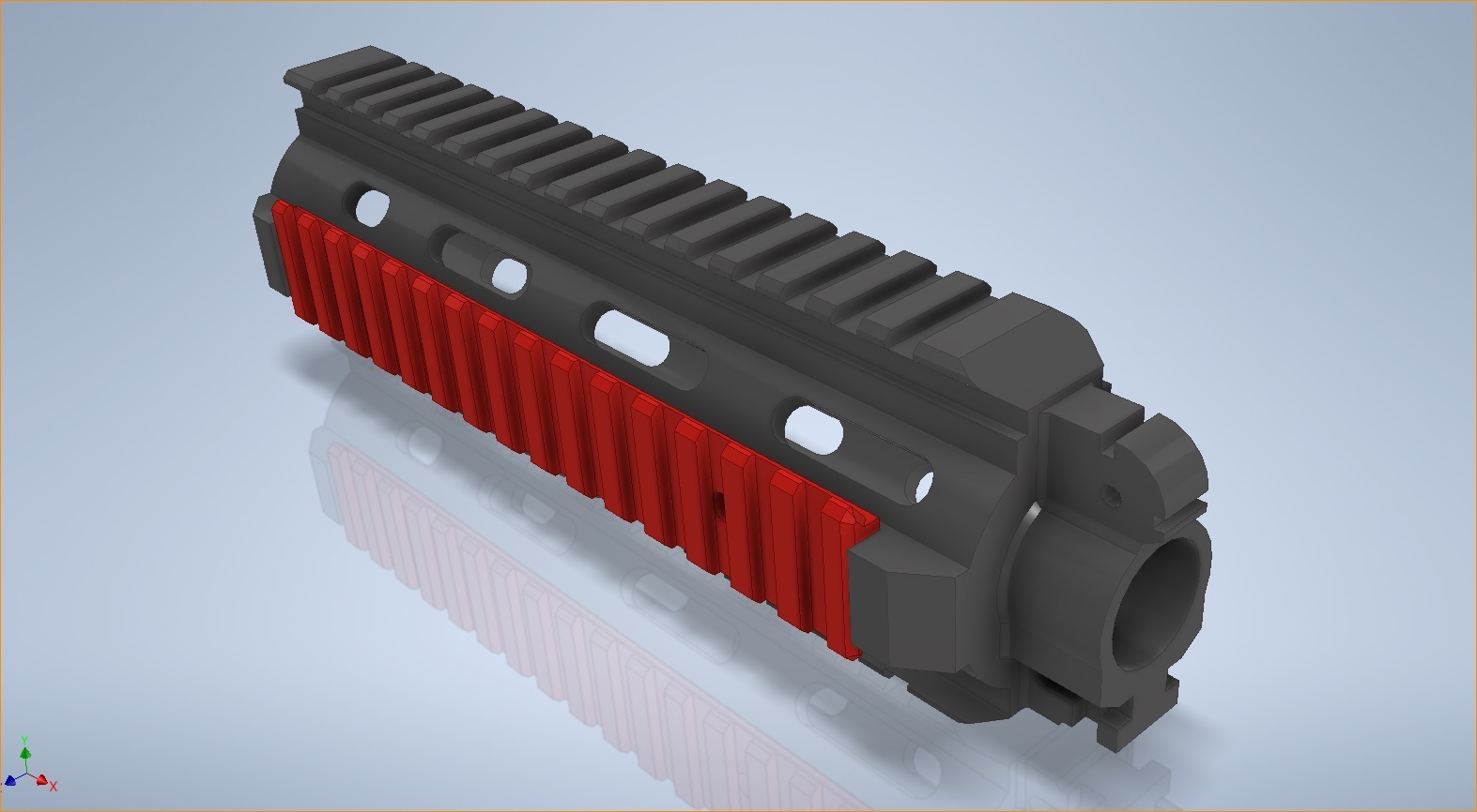 STL file Handguard - AirSoft・Model to download and 3D print・Cults