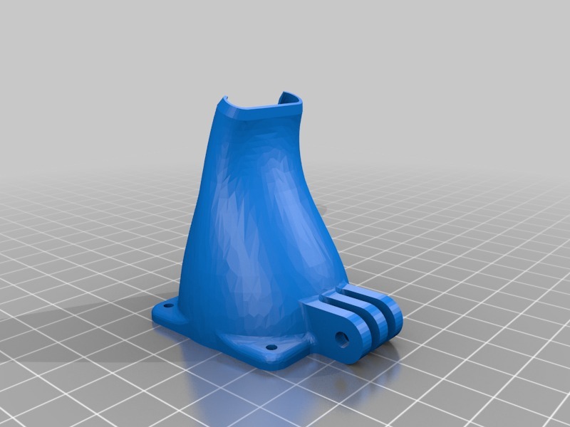 Free 3D file Makerfarm 40mm Fan Duct Large Opening・3D printing template ...