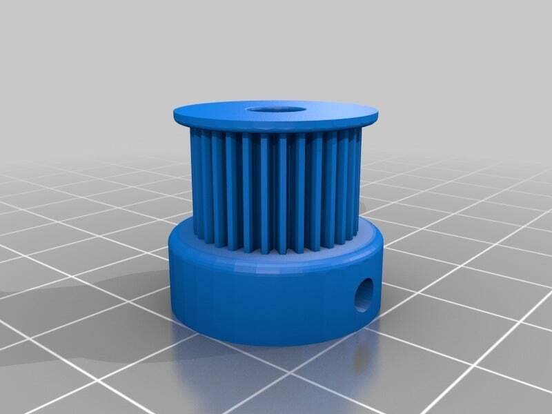 Free STL file T5.0 32T pulley・3D print object to download・Cults
