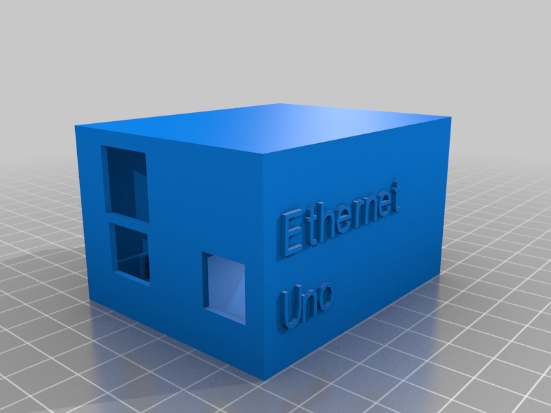 Free 3D file Arduino Uno + Ethernet・3D printing design to download・Cults
