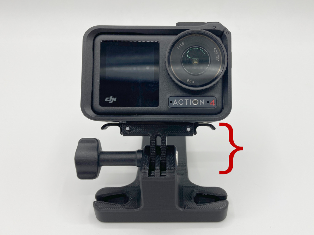 Fichier 3D gratuit Alternate DJI Osmo Action Quick-Release Adapter ...