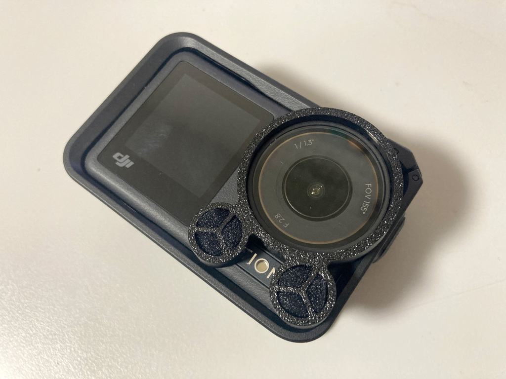 Free 3D file DJI Osmo Action 4 Wind Jammer 🌬️・3D printing model to ...