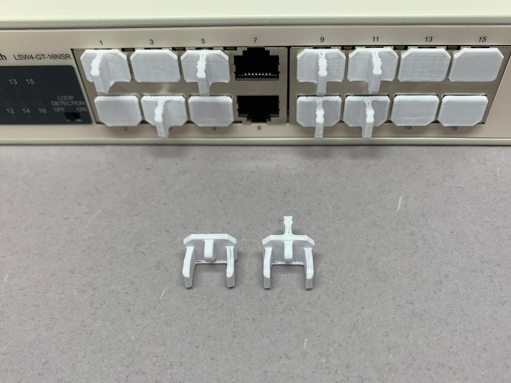 Archivo STL gratis Tapa del puerto LAN RJ-45・Plan para descargar y ...