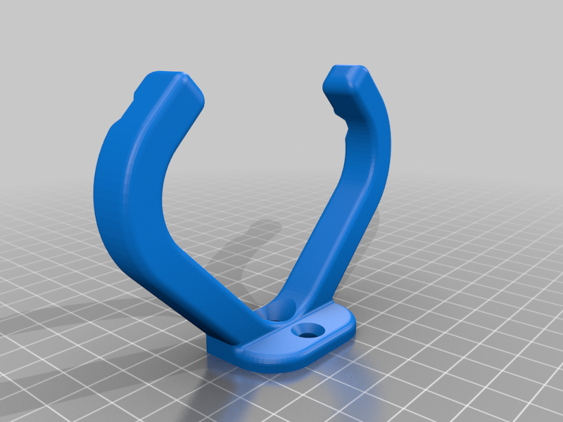 Free STL file Oculus Quest 2 Controller Wall Mount with Stapler or ...