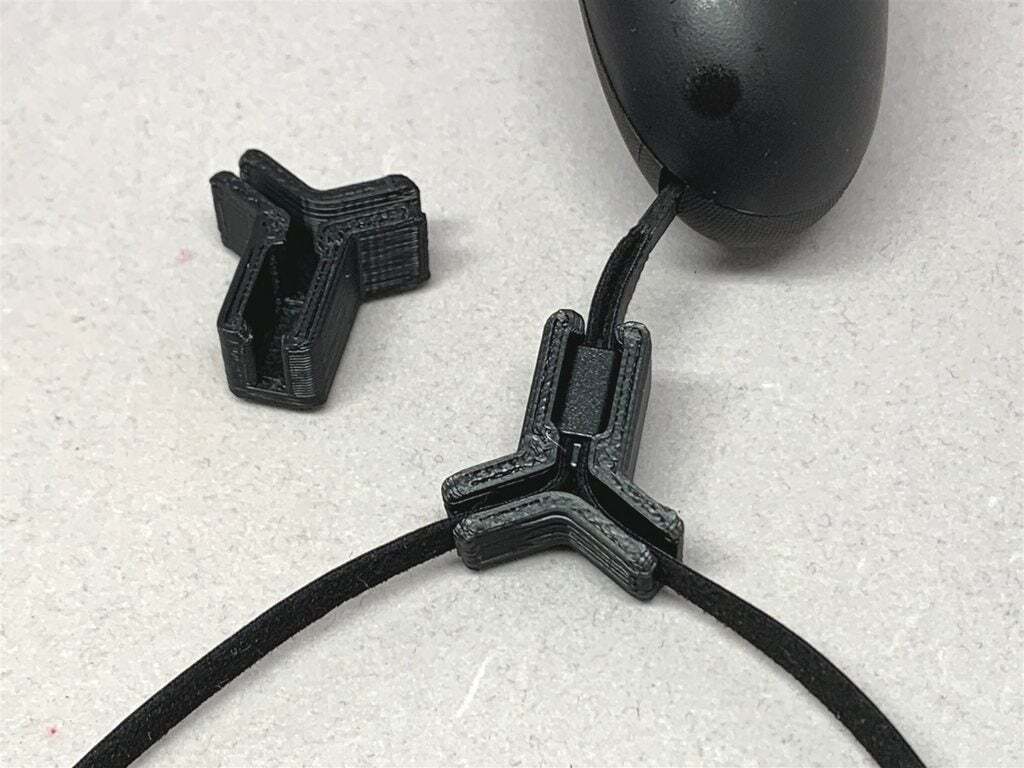 Бесплатный STL файл Oculus Touch strap easy pass through supporter ...