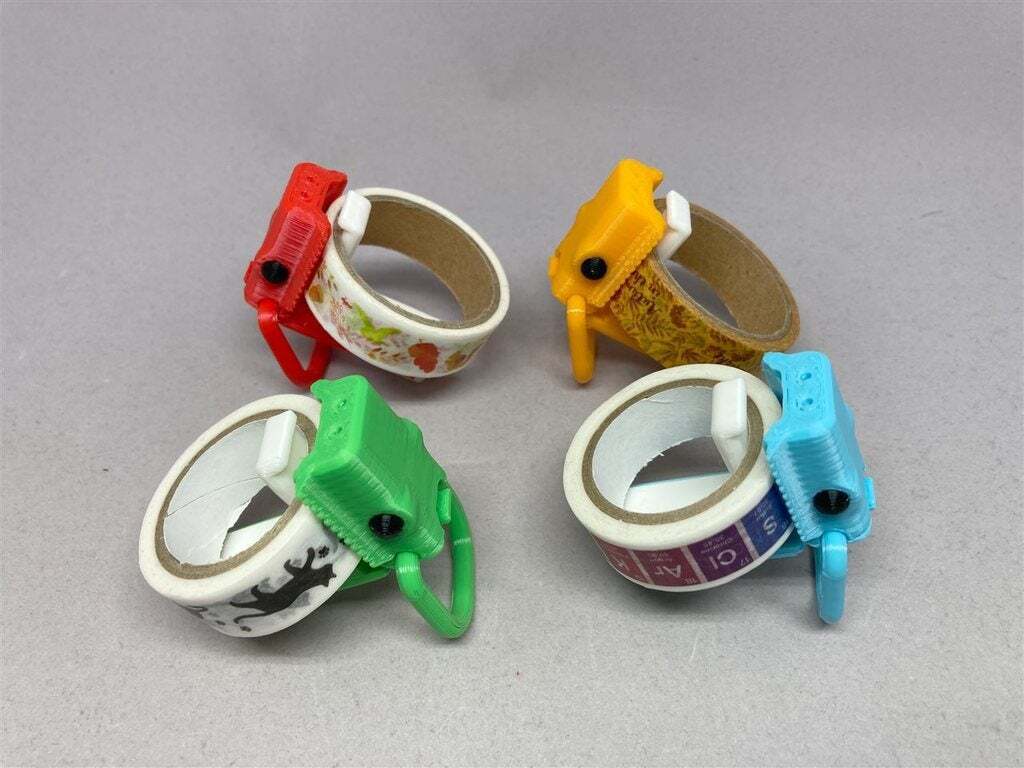 Free STL file Snake Masking Tape Cutter 🐍・3D printing model to download ...