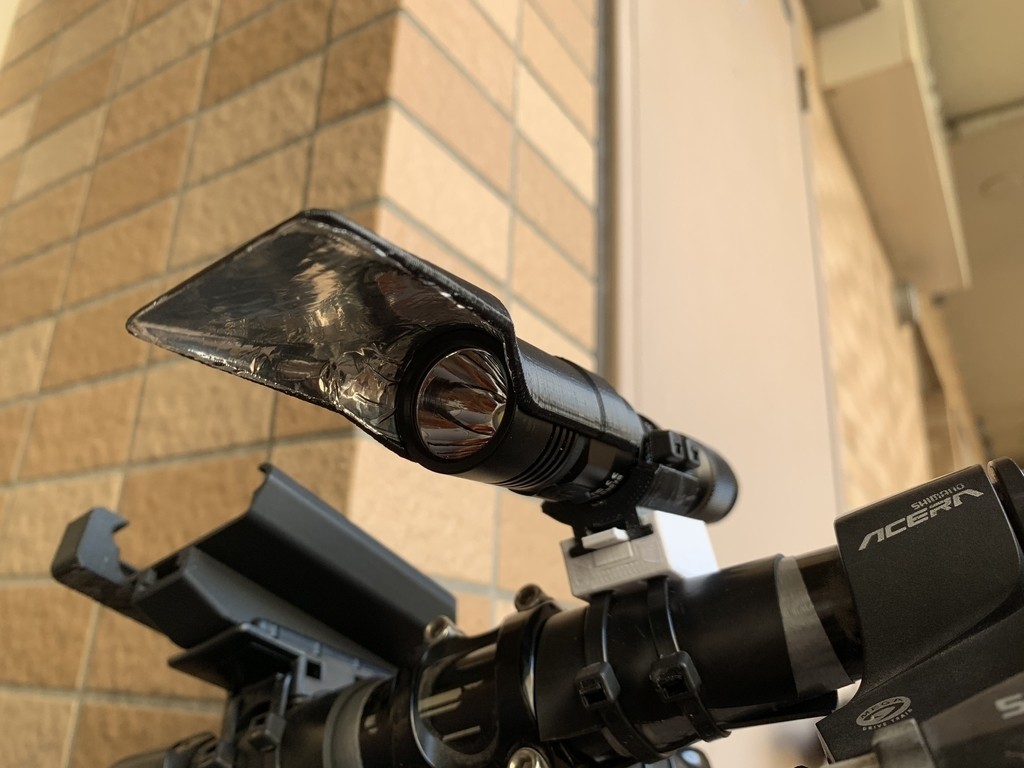 Free STL file THRUNITE TC12 V2 Glare Shield 🛡️・3D printing model to ...