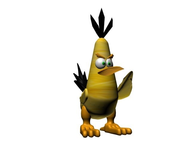STL file Chuck Angry birds・3D printer model to download・Cults