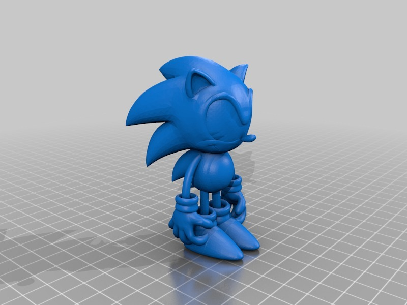 Free 3D file Sonic the Hedgehog・3D printer design to download・Cults