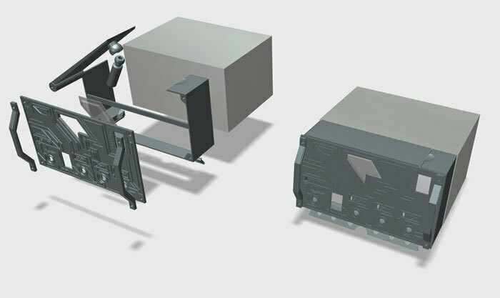 Free 3D file lab power supply 3.3v/5v/12v with power pc - alim d ...