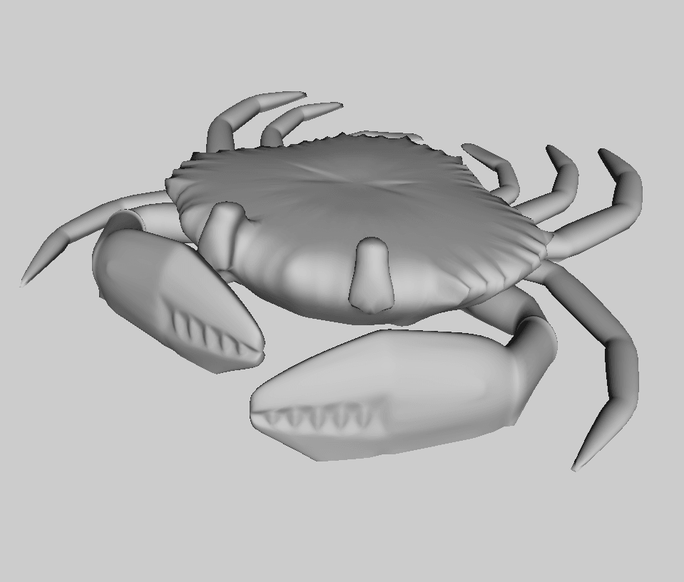 3D file Crab・3D print design to download・Cults