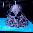 Download 3D print files Skull on Rocks ・ Cults