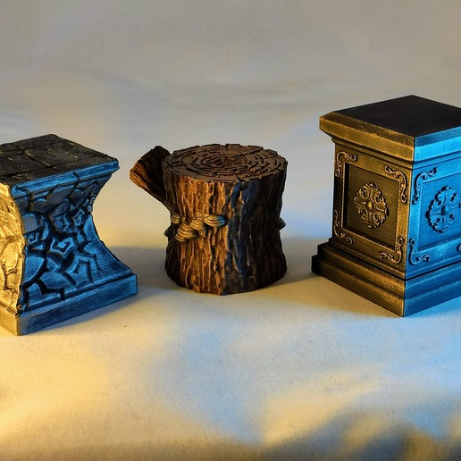 Download STL file Model Display Stands - Collection 1 • Template to 3D ...