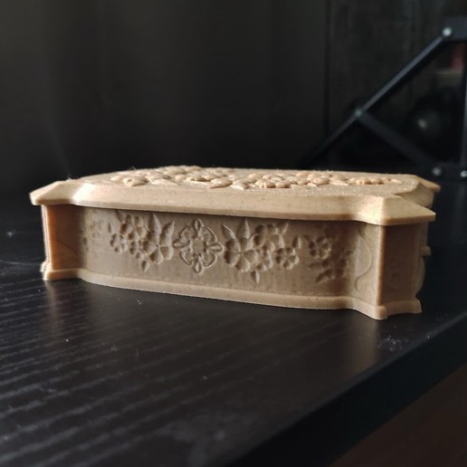 Download STL file Ornamental Box • 3D print template ・ Cults