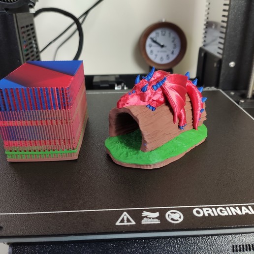 Download STL file Dreaming Dragon • 3D printing model ・ Cults