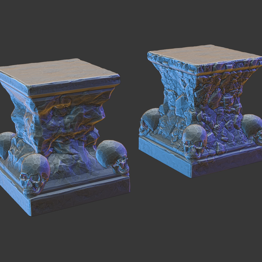 Download STL file Model Display Stands - Collection 1 • Template to 3D ...