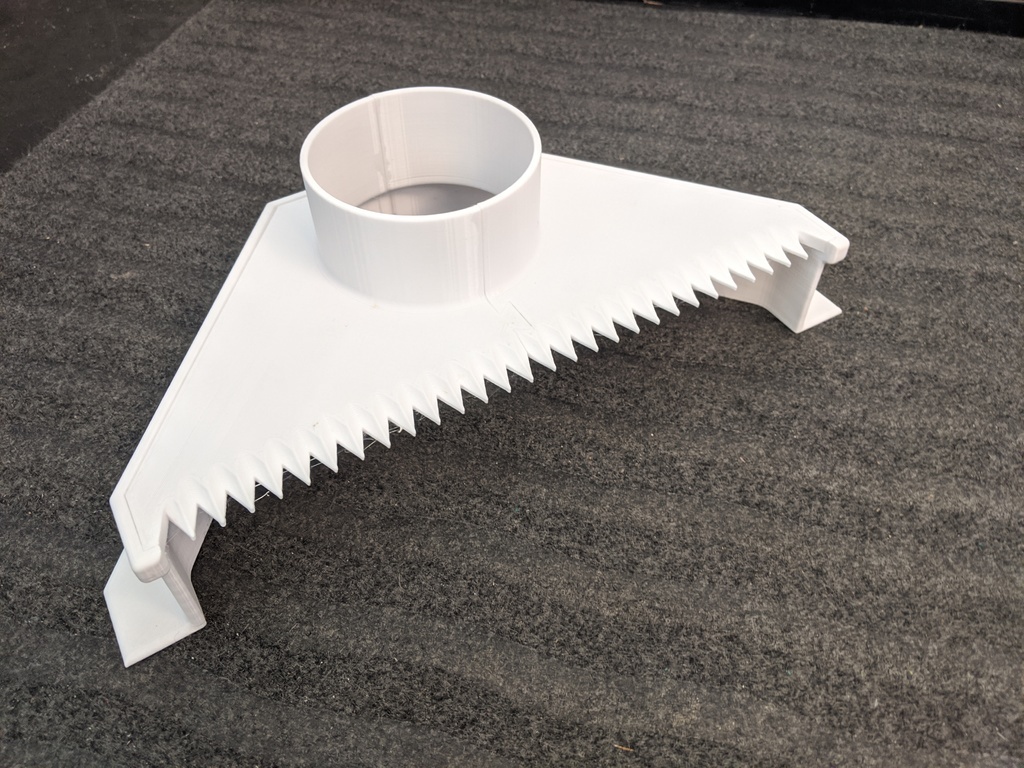 Free 3D file 4" Dust sweep collector 🌬️・3D printing model to download・Cults