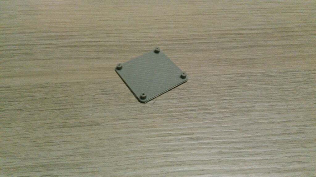 Free STL file Mounting plate for KK Mini multicopter controller・3D ...