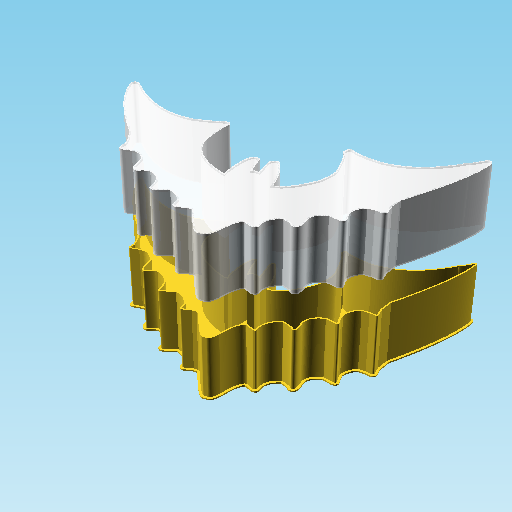 Free 3D file Bat 0072, nestable box (v2) 🦇・3D print design to download ...