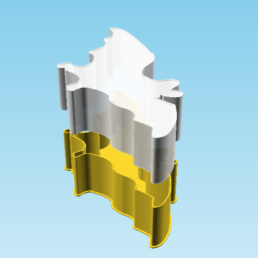 Archivo 3D gratis Bat 0036, caja encajable (v2)・Diseño imprimible en 3D ...