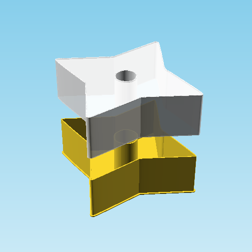 Free 3D file Shuriken 0065, nestable box (v2)・3D print model to ...