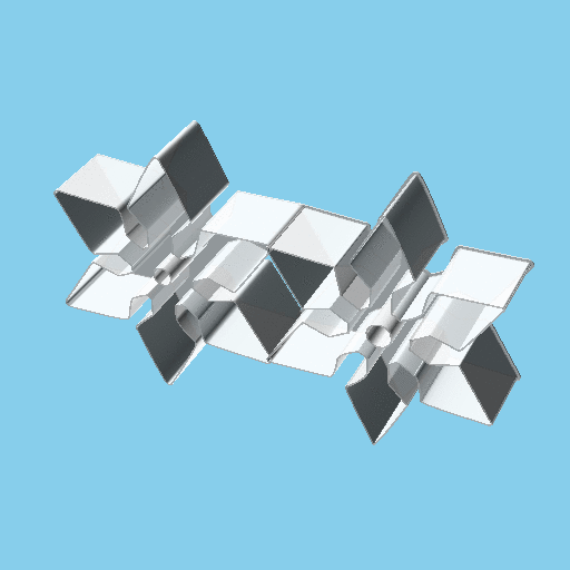 Free 3D file Shuriken 0034, nestable box (v2)・3D print design to ...