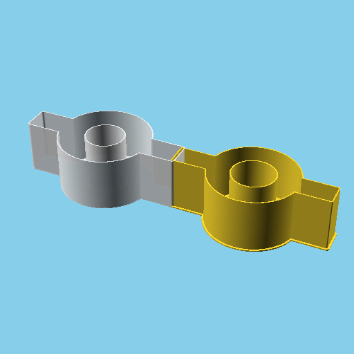 Free 3D file Circle With a Bar, nestable box (v1)・3D printable design ...