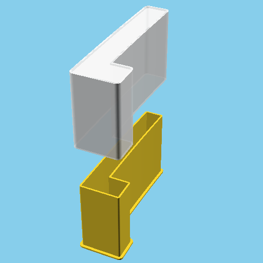 Free 3D file LATIN SMALL LETTER L, nestable box (v1)・Object to download ...