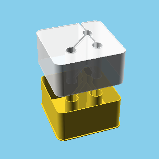 Free 3D file GIT Logo, nestable box (v1)・3D printing template to ...