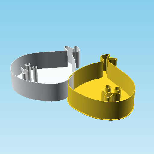 Free 3D file Ghost E, nestable box (v2)・3D print design to download・Cults