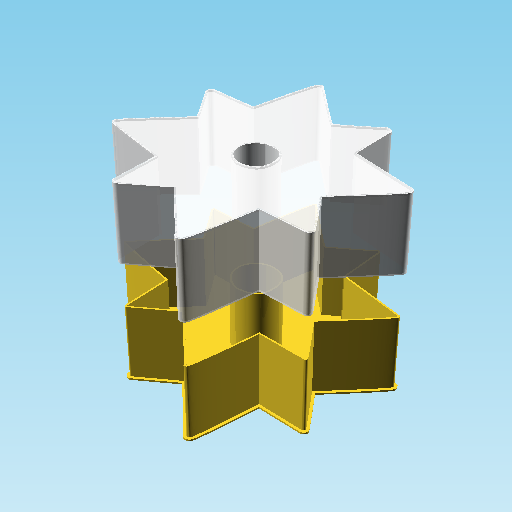 Free 3D file Shuriken 0061, nestable box (v2)・3D print design to ...