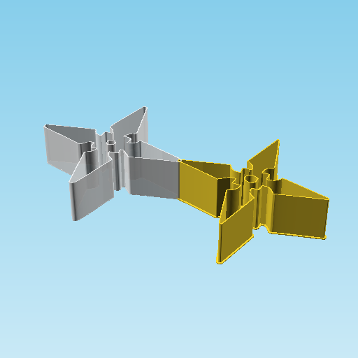 Free 3D file Shuriken 002B, nestable box (v2)・3D printing idea to ...