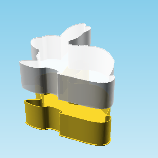 Free 3D file Rabbit 0023, nestable box (v2)・3D printing idea to ...