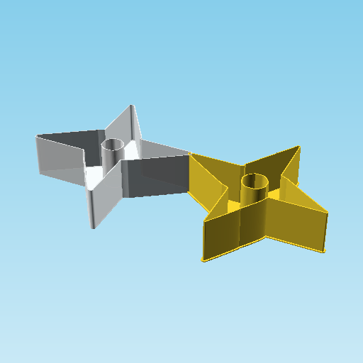 Free 3D file Shuriken 002E, nestable box (v2)・Object to download and to ...