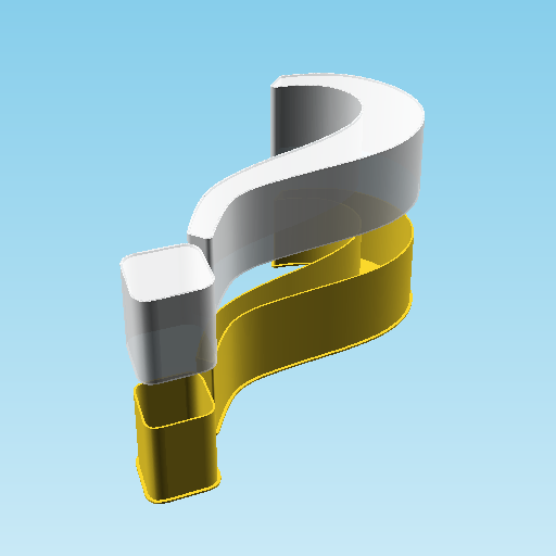 Free 3D file Fluffy Hearts QUESTION MARK, nestable box (v3) 🥰・3D print ...