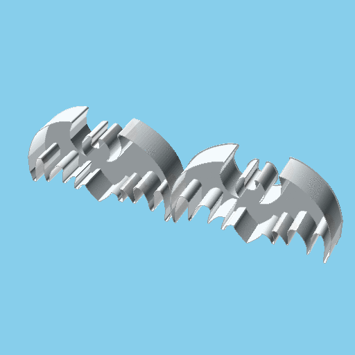 Free 3D file Bat 0042, nestable box (v2)・3D printing model to download ...