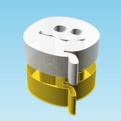 Free 3D file Ghost H, nestable box (v2) 👻・3D printable model to ...