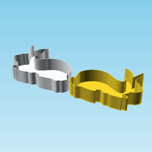 Free 3D file Rabbit 002A, nestable box (v2)・3D printer model to ...