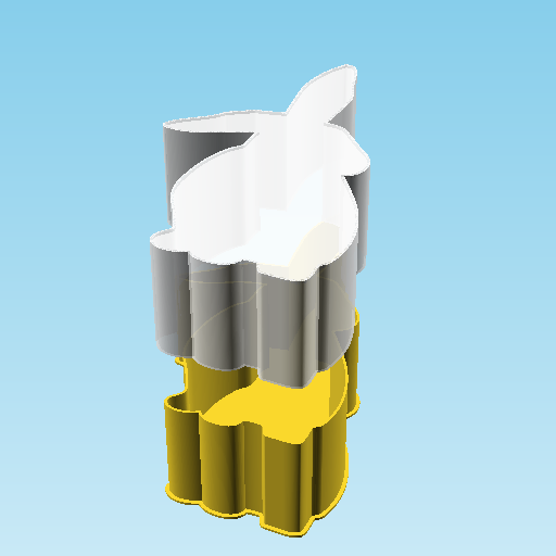 Free 3D file Rabbit 007D, nestable box (v2)・3D printer model to ...